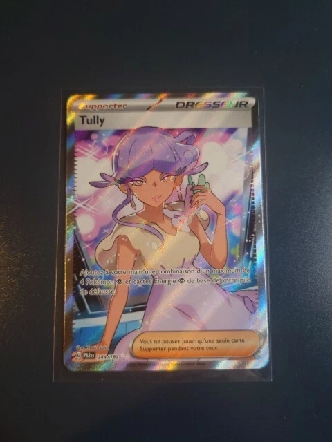 CARTE POKÉMON - TULLY 244/182 Écarlate Violet - Faille Paradoxe - EV4 ...