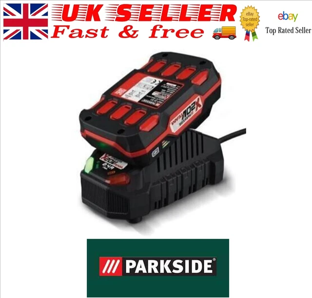 PARKSIDE 20V 2AH Battery And Quick Charger For X 20V Team Series ...