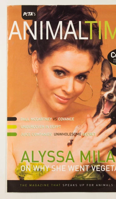 ALYSSA MILANO PAUL McCARTNEY VS COVANCE EGYPT Peta Animal Times ...