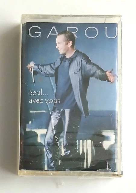 GAROU – CASSETTE Audio – Seul avec vous – 2001 – Neuf blister – Boîtier ...