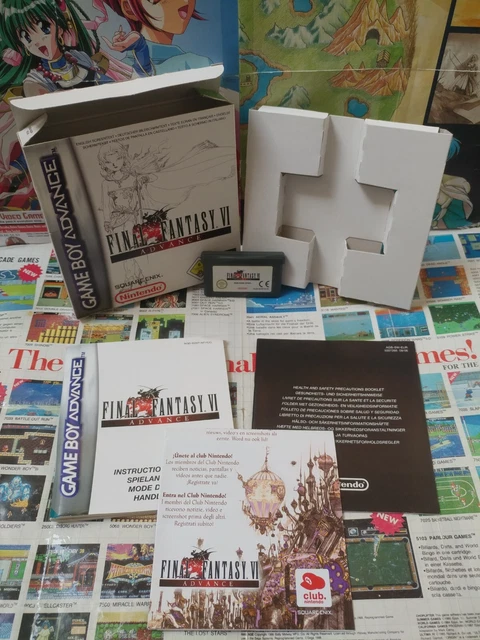 GAME BOY ADVANCE GBA: Final Fantasy VI [TOP RPG & 1ERE EDITION RARE] Fr ...