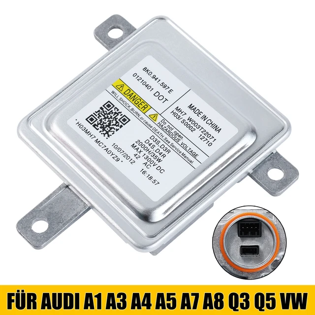 8K0941597E XENON SCHEINWERFER Steuergerät Vorschaltgerät Für VW Audi ...