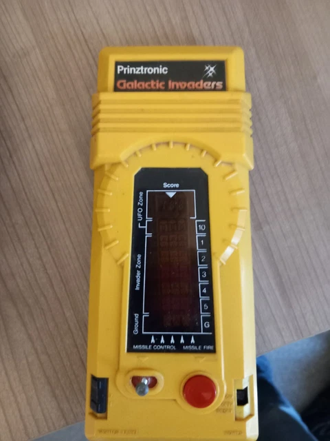 RETRO PRINZTRONIC GALACTIC Invaders Game £21.52 - PicClick UK