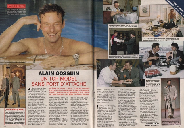 COUPURE DE PRESSE Clipping 1996 Alain Gossuin (2 pages) EUR 5,00 ...