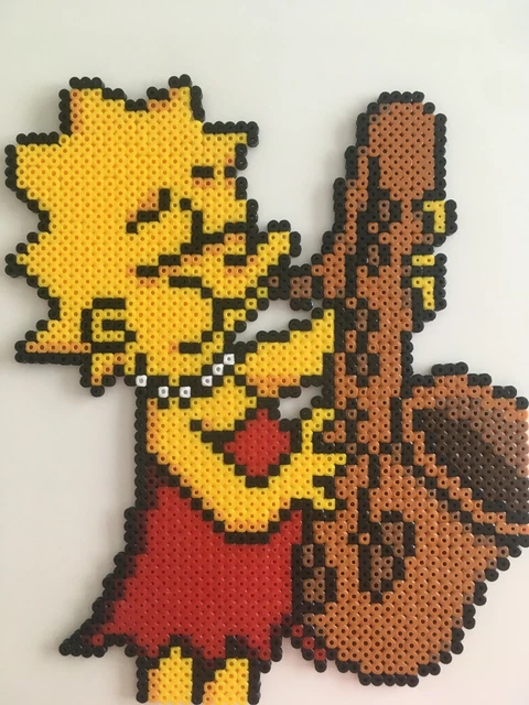 PIXEL ART / Lisa Simpsons Iron Beads £11.44 - PicClick UK