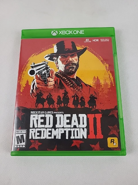 RED DEAD REDEMPTION 2 - Microsoft Xbox One 2 Disc With Map EUC!!! $13. ...