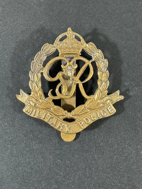 WW2 BRITISH ARMY Military Police Cap Badge MP EUR 14,25 - PicClick IT