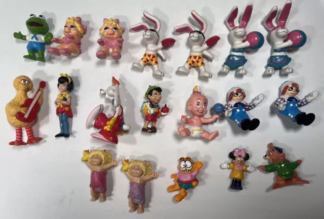 VINTAGE 80S 90S Applause Disney Cartoon Toys PVC Figures Figurines Toys ...