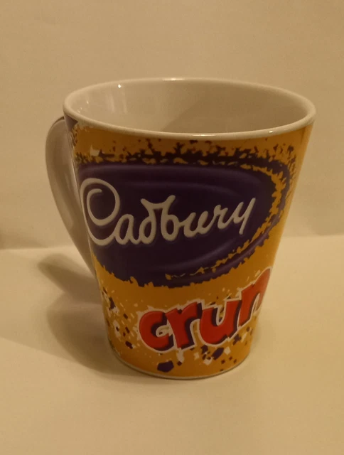 CADBURY'S CRUNCHIE MUG Cup CHOCOLATE BAR VINTAGE RETRO COLLECTABLE 2006 ...