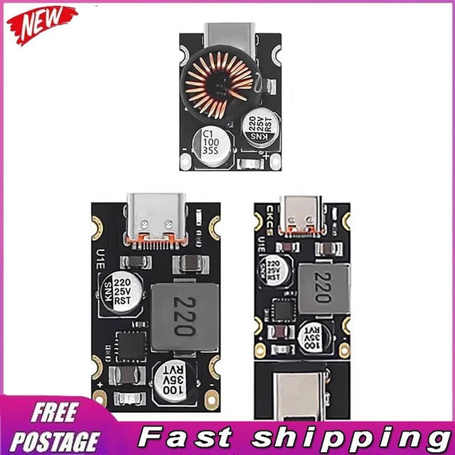 PD65W FAST CHARGE Module Board Type-C Interface Charging Protection ...