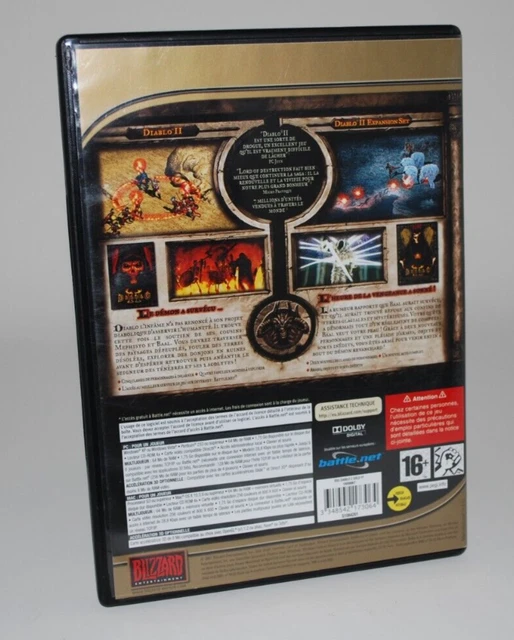 DIABLO II (2) + Extension Lord of Destruction (PC CD-Rom, 2003) French ...