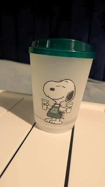 * STARBUCKS X Snoopy Peanuts 2025 Reusable Cold Cup - NEW - V LIMITED ...