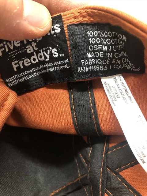 FIVE NIGHTS AT FREDDY'S - FNAF - One Size Adjustable SNAPBACK Baseball ...