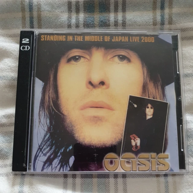SUPER RARE OASIS Double CD Standing in the Middle of Japan Live 2000 £ ...