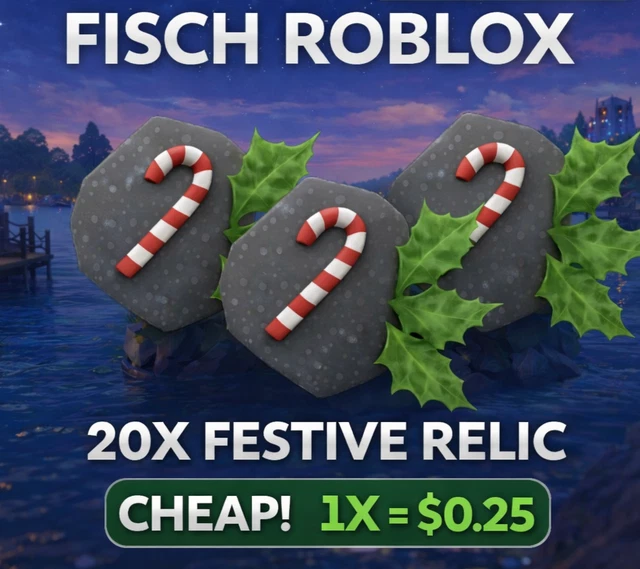 FISCH 🎣20X FESTIVE Relic 🎄 FISCHMAS £4.44 - PicClick UK
