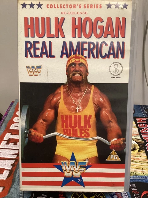 WWF HULK HOGAN Real American 80'S Retro Wrestling Uk Vhs Video £15.00 ...