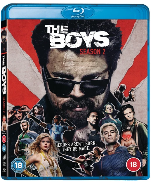 THE BOYS: SEASON 2 (Blu-ray) Chace Crawford Dominique McElligott Aya ...