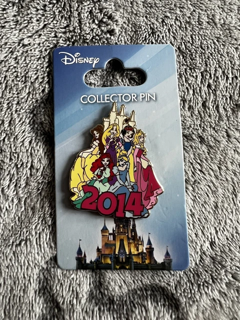 DISNEY PIN - Princesses - Belle, Cinderella, Rapunzel, Ariel, Aurora ...