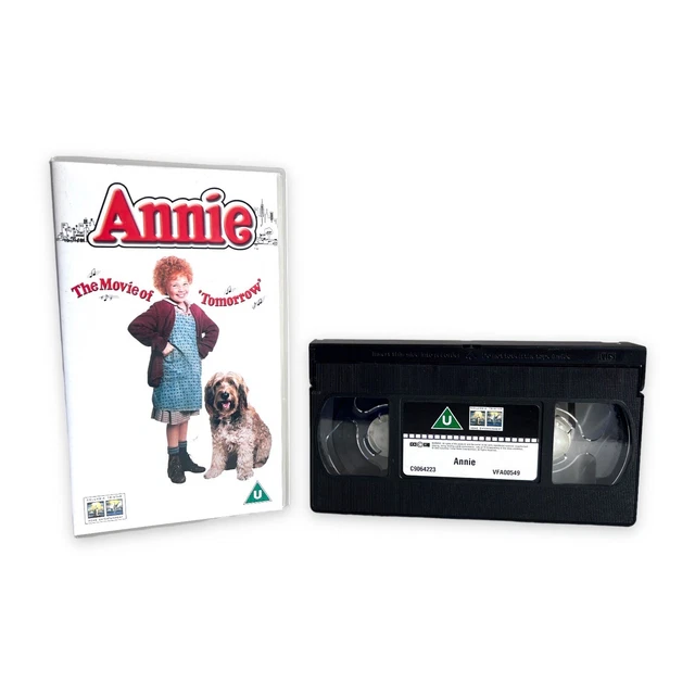 ANNIE - THE Movie Of Tomorrow - VHS Video - Pal Cassette Carol Burnett ...