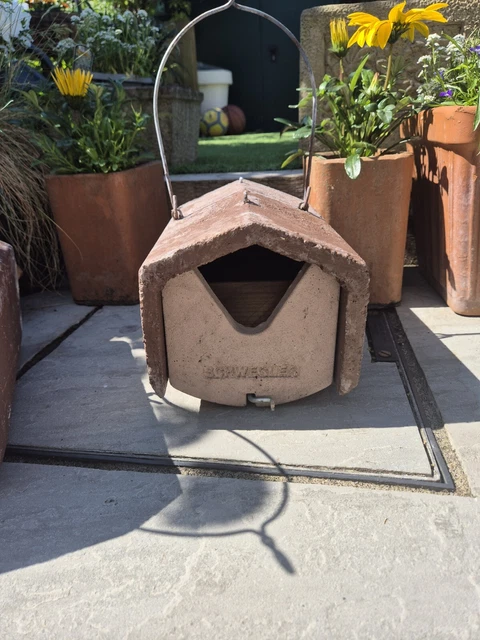 BIRD NESTING BOX Schwegler 2HW open fronted German handmade brand new £ ...