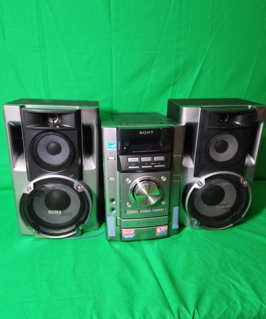 NEW SONY MHC-EC70 Mini HIFI Component Stereo 3-CD Changer Cassette ...
