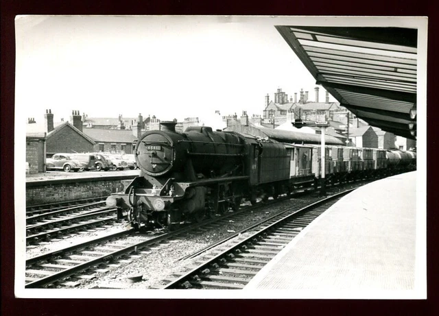 LMS STANIER 8F Loco No. 48411 at Preston 25.08.1966 Railway Photo £3.00 ...