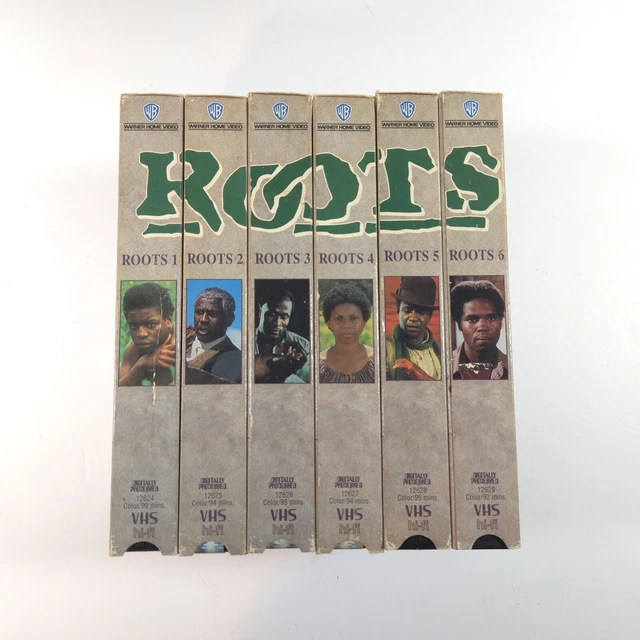 VINTAGE 1992 VHS Mini Series "Roots" 6 Boxed Set Tapes $12.65 - PicClick CA