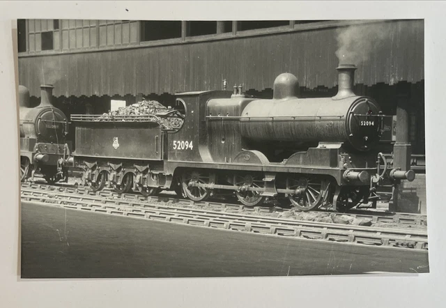 LMS RAILWAY LOCOMOTIVE Photograph - 52094 Manchester Exchange - D596 £2 ...