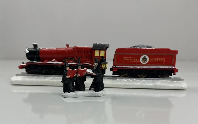 HARRY POTTER HAWTHORNE Village Hogwarts Railway Express Carolers No COA ...