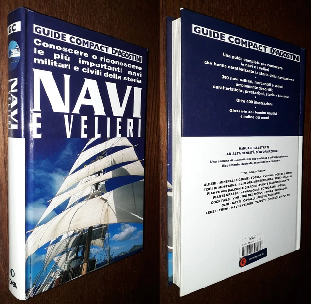 NAVI E VELIERI, Riccardo Magrini, 1°Ed. Guide Compact De Agostini 2005. EUR 7,00 - PicClick IT