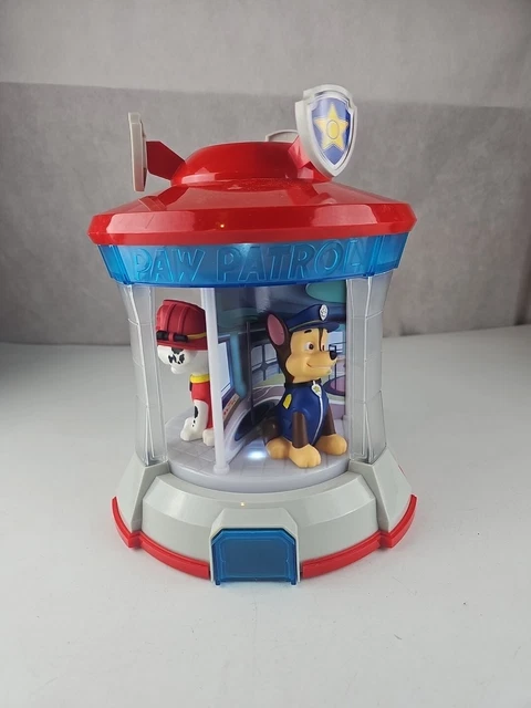 PAW PATROL LIGHT & Sound Look-out Tower, Rotating Toy, Night Light ...