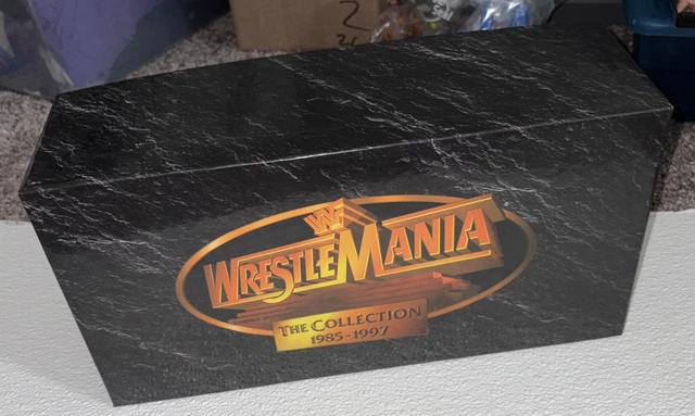 VINTAGE WWF WRESTLEMANIA - The Legacy VHS Box Set Volumes 1-13 WWE ...
