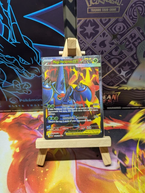 POKÉMON TCG: MEGA Heracross ex 108/094: Phantasmal Flames Ultra Rare ...