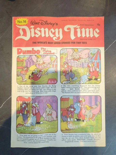 WALT DISNEYS DISNEY Time Comic 1970s - Issue 16 £11.12 - PicClick UK