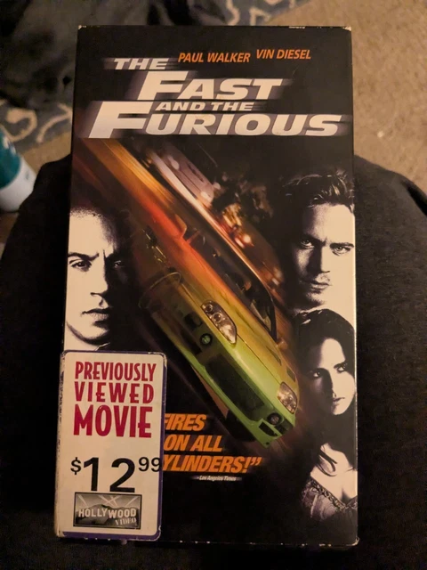 The Fast And The Furious Vhs