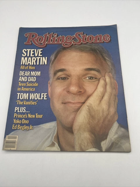 ROLLING STONE MAGAZINE Steve Martin All of Him November 8 1984 $5.39 ...