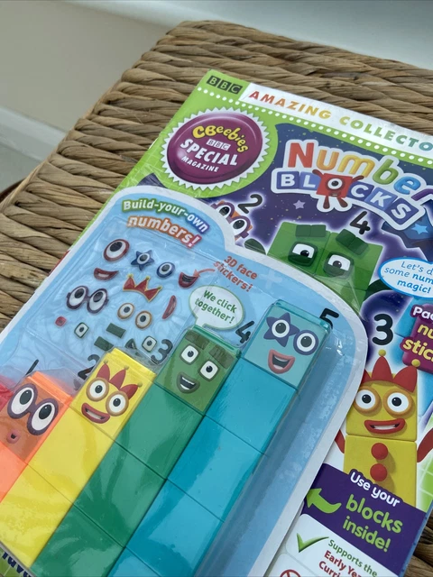 CBEEBIES NUMBERBLOCKS NUMBERS 1-5 Blocks Maths Resource Toy Home ...