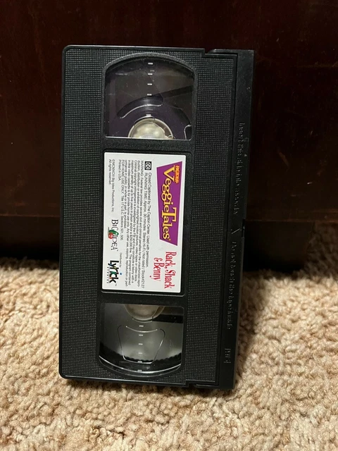 VEGGIETALES - RACK, Shack, and Benny (VHS, 1998) Vintage Kids Family ...