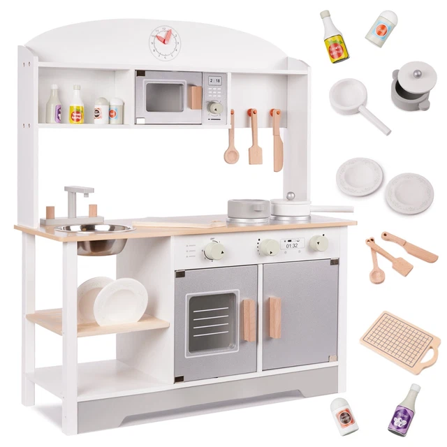 Spielkche Holz Wei