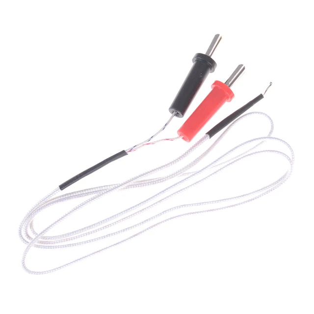 K TYPE THERMOCOUPLE Sensor Multimeter Temperature Probe Banana Plug 100 ...