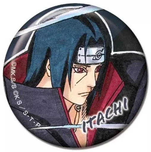UCHIHA ITACHI BADGE Pin Naruto Shippuden Anime Character Accessory EUR ...