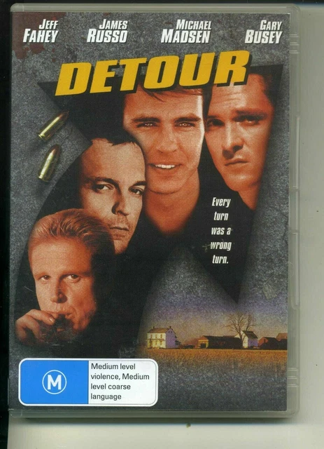 DETOUR DVD JEFF Fahey 1998 Gary Bussey Rare Movie B Grade Thriller ...