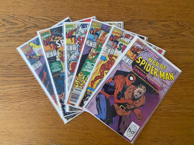 WEB OF SPIDER-MAN Marvel Comics Bundle - 6 Comics EUR 17,29 - PicClick IT