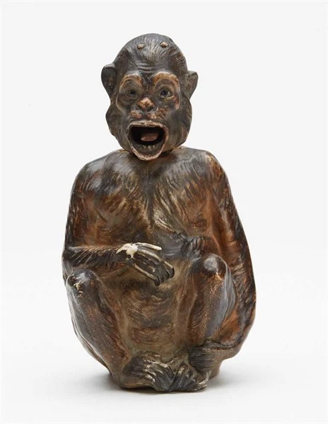 ANTIQUE GERMAN MEISSEN? Porcelain Nodding Monkey 19Th C. £750.00 ...