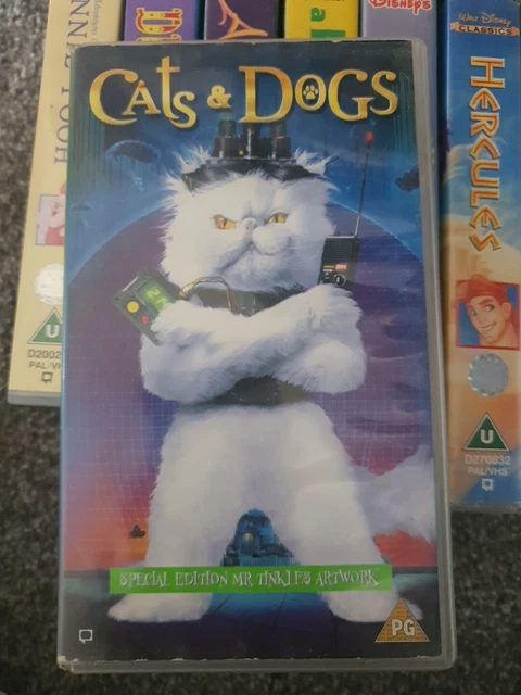 CATS AND DOGS (VHS/SUR, 2001) Special Edition £6.00 - PicClick UK