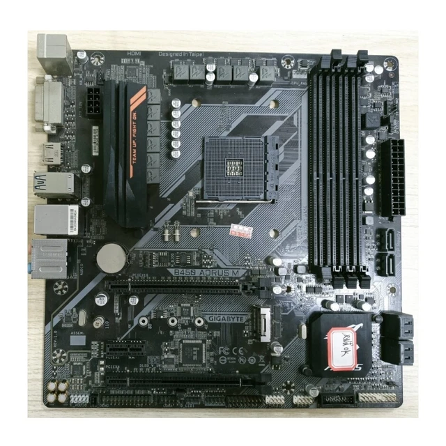 FOR GIGABYTE B450 AORUS M Motherbroad DDR4 Socket AM4 AMD B450 Micro ...