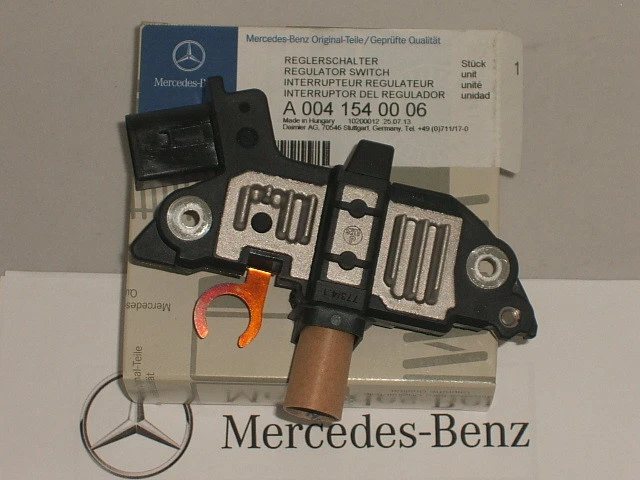 NEW GENUINE MERCEDES-BENZ Alternator Regulator Pack A0041540006 £65.92 ...