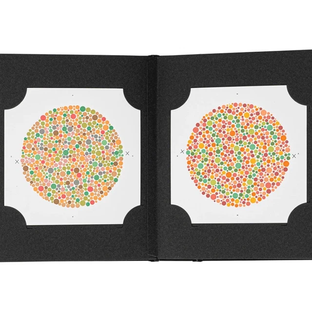 2025 COMPREHENSIVE COLOR Vision Assessment Tool Includes 38 Test Plates ...