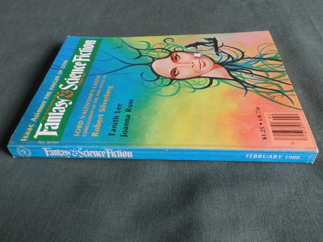 FANTASY AND Science Fiction Magazine- Feb 1980- Robert Silverberg ...