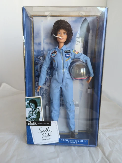 SALLY RIDE BARBIE Inspiring Women Doll Astronaut Space NASA FXD77 EUR ...